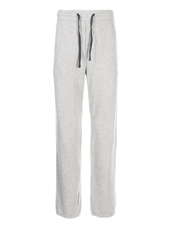 JAMES PERSE Drawstring Fleece Sweatpants - Grey