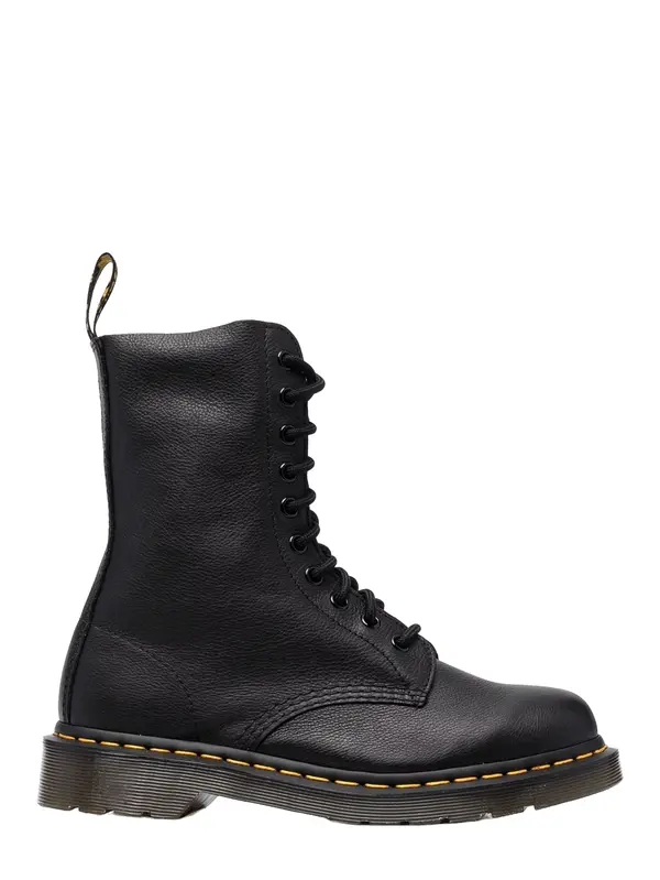 Dr. Martens 490 Virginia Leather Boots - Black