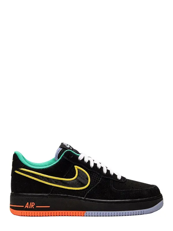 Nike Air Force 1 Low '07 Lv8 Peace And Unity Sneakers - Black