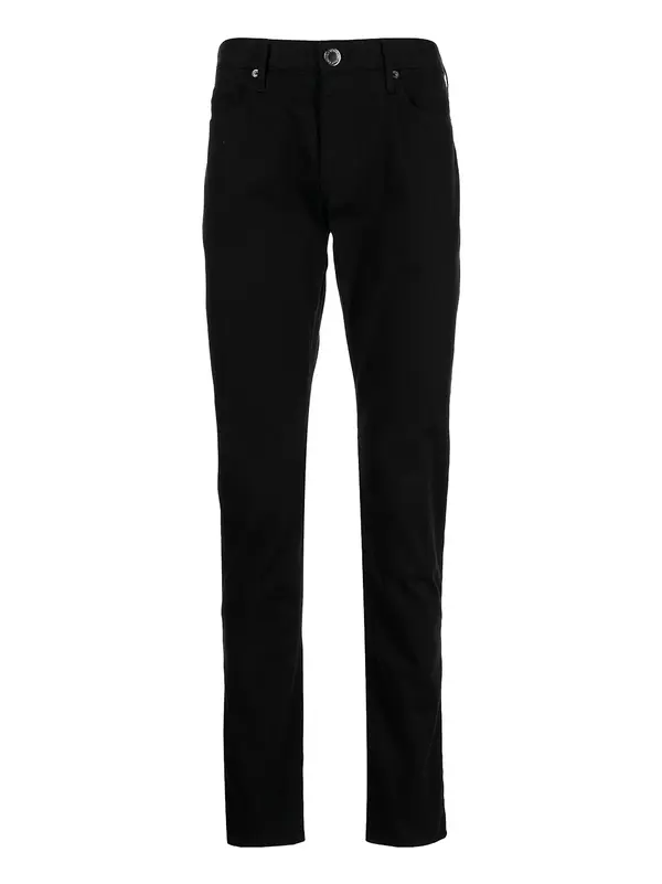 Emporio Armani J06 Slim-fit Jeans - Black