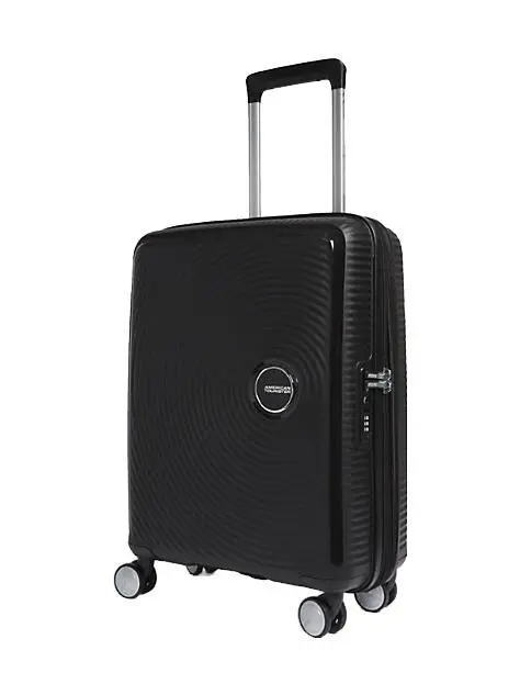 AMERICAN TOURISTER Soundbox Expandable Cabin Suitcase - Bass Black