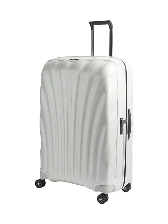 SAMSONITE C-lite Spinner 81cm Suitcase - Off White