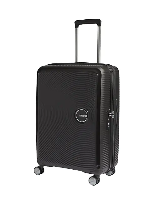 AMERICAN TOURISTER Expandable Four-wheel Suitcase - Bass Black