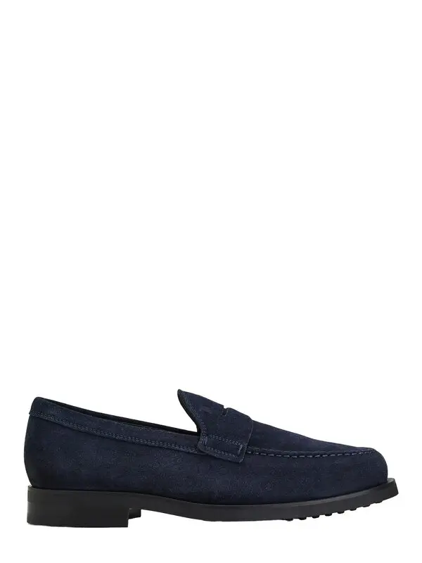 TOD'S Suede Loafers - Blue