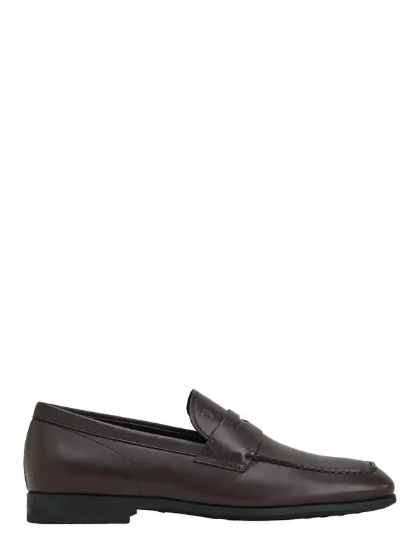 TOD'S Leather Loafers - Brown