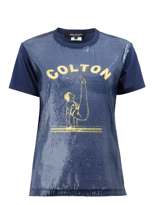 Junya Watanabe Colton T-shirt - Blue
