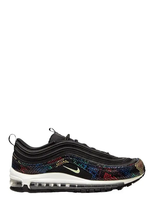 Nike Air Max 97 Se Rainbow Snake Sneakers - Black