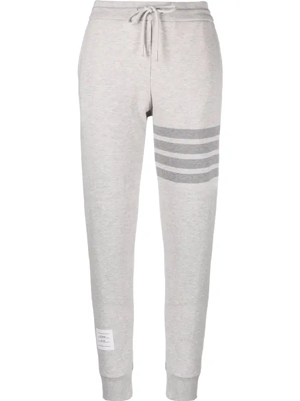 Thom Browne Signature 4-bar Stripe Track Pants - Grey