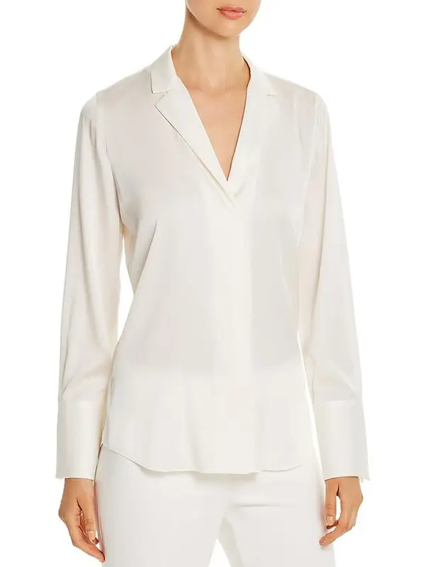 Kobi Halperin Rebekah Silk-blend Blouse - Ivory