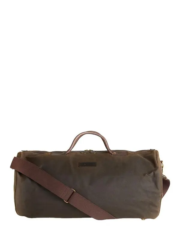 Barbour Waxed Cotton Holdall - Olive