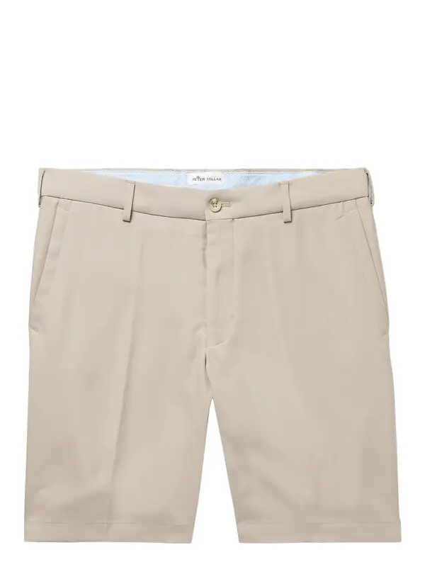 Peter Millar Salem Slim-fit Tech-twill Golf Shorts - Neutrals