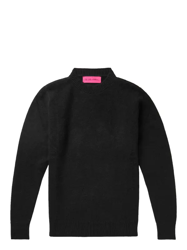 THE ELDER STATESMAN Cashmere Sweater - Black