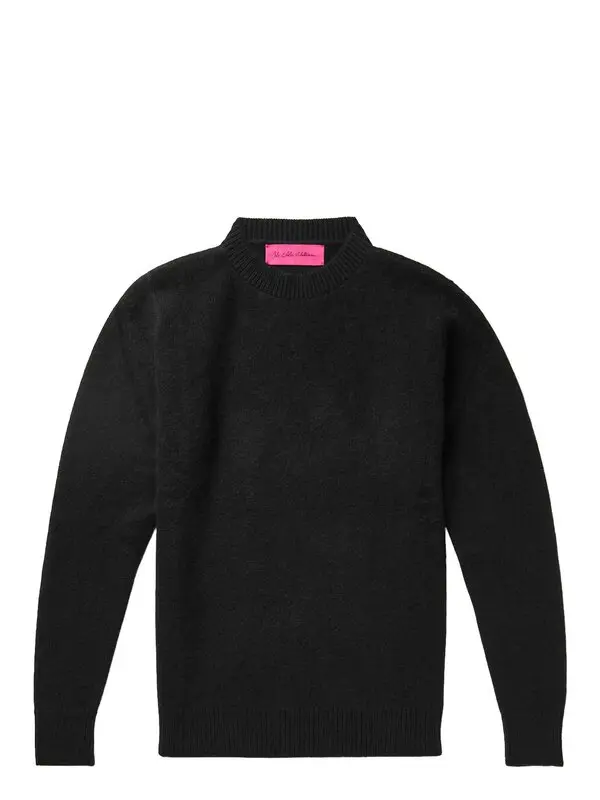 THE ELDER STATESMAN Cashmere Sweater - Black