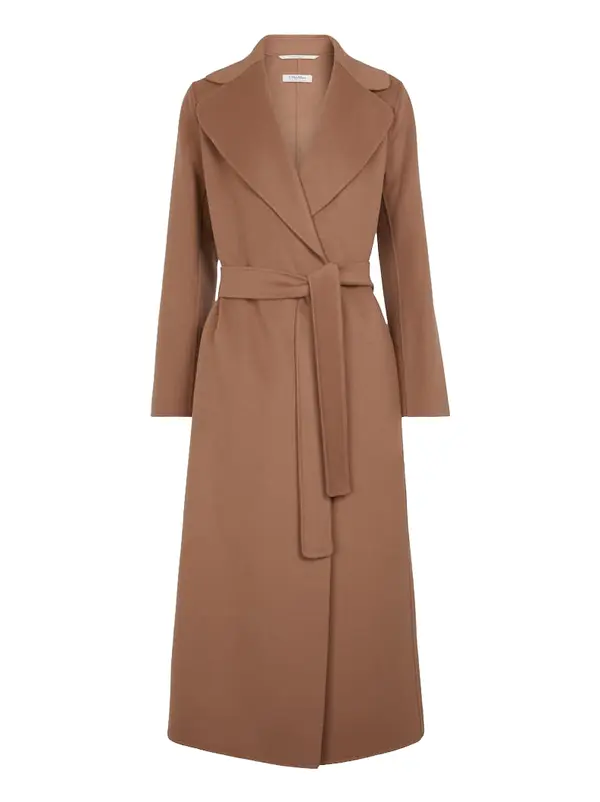 Max Mara Poldo Wool Coat - Brown