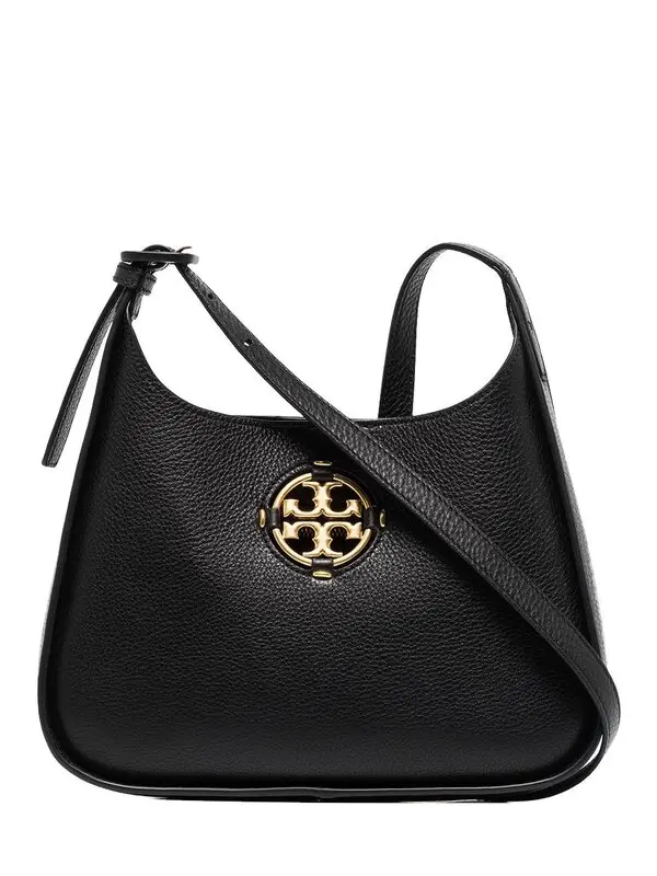 Tory Burch Miller Leather Shoulder Bag - Black