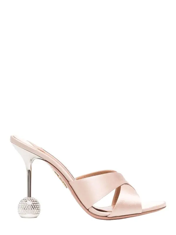 AQUAZZURA 95mm Yes Darling Sandals - Pink