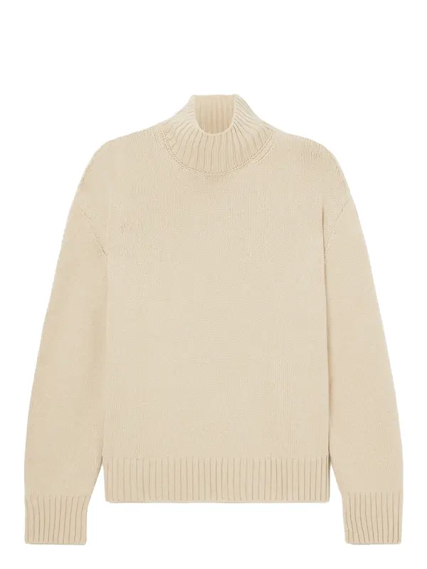 Loro Piana Parksville Cashmere Sweater - Off-white