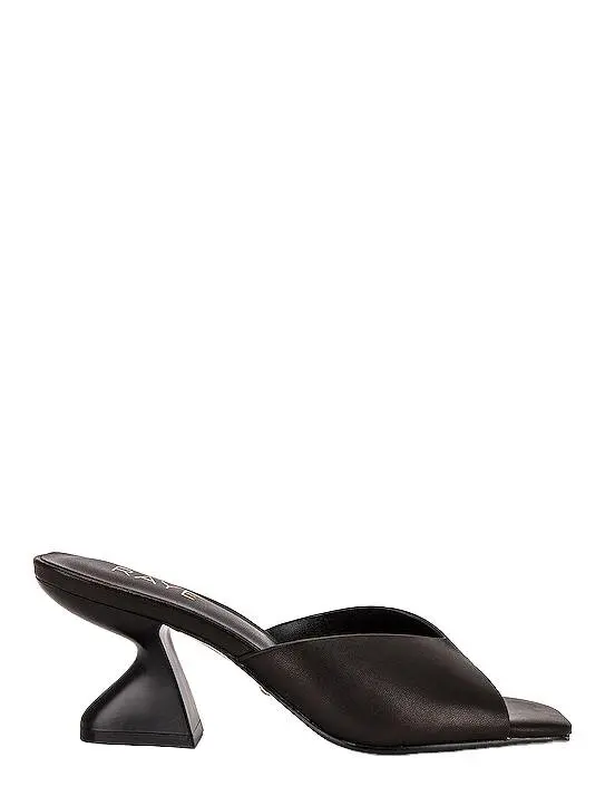 Raye Chiffon Heel - Black