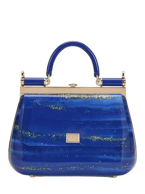 Dolce & Gabbana Sicily Box Bag - Blue