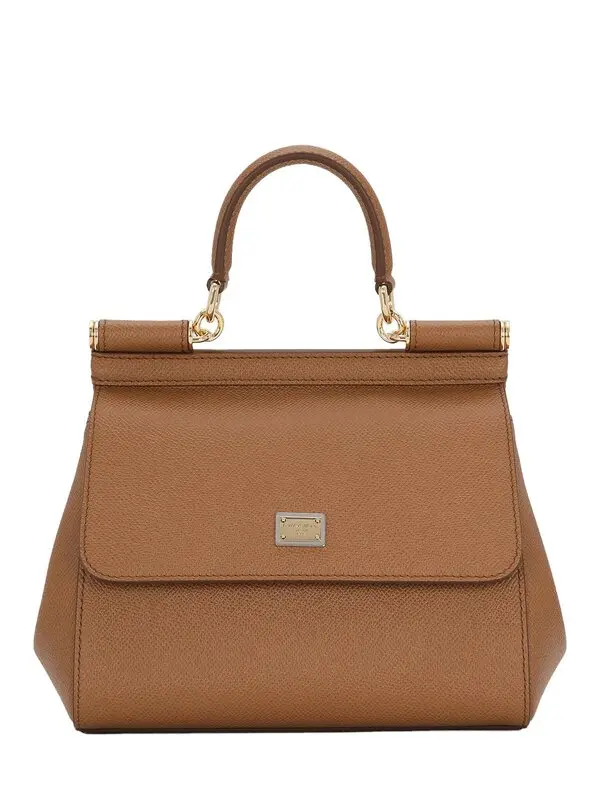 Dolce & Gabbana Small Sicily Bag - Brown