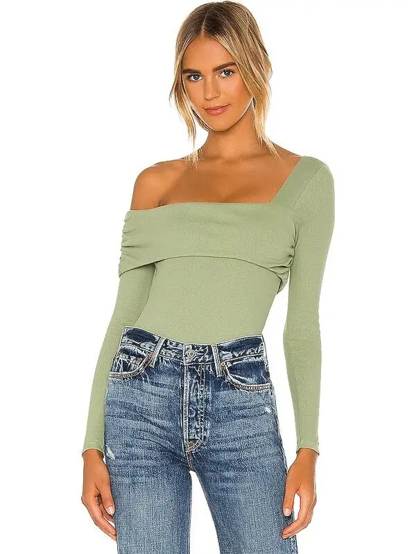 LOVERS AND FRIENDS Florence Bodysuit - Dark Green