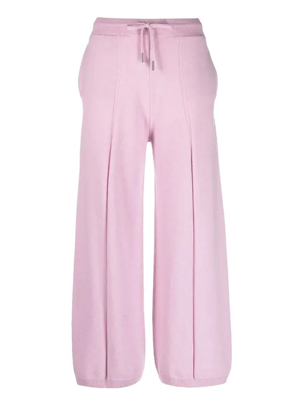 Stella McCartney Inverted Pleat Comfort Trousers - Pink