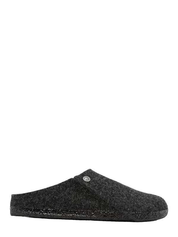 BIRKENSTOCK Zermatt Wool Felt Slippers - Black