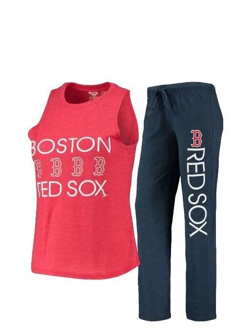 CONCEPTS SPORT Boston Red Sox Muscle Tank Top & Pants Sleep Set - Navy