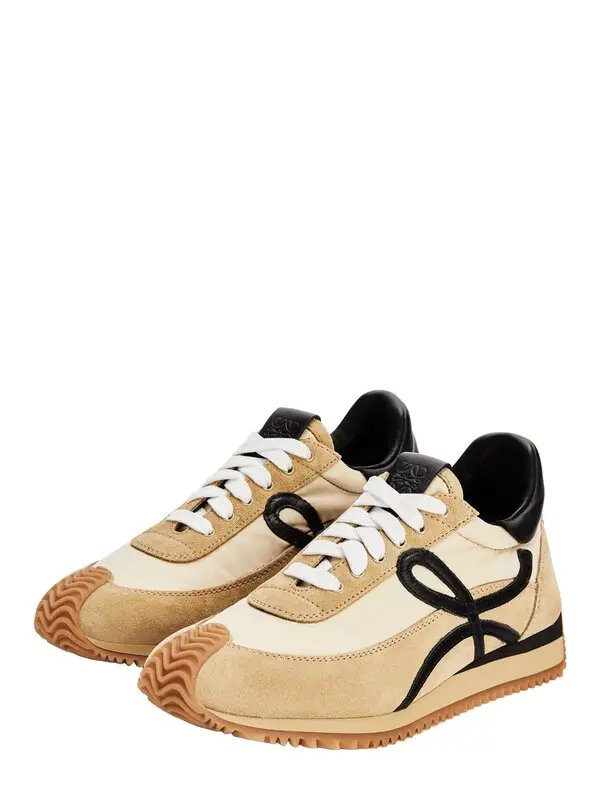 Loewe Flow Runner Sneakers - Gold/black