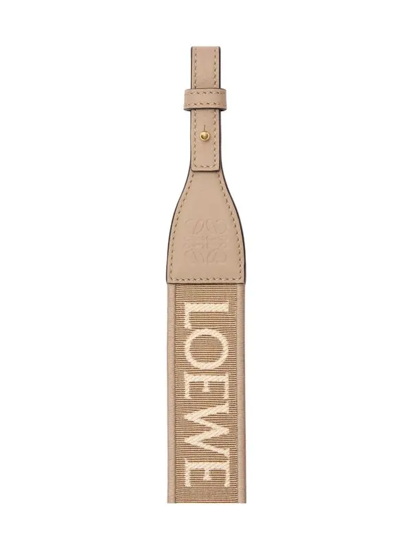 Loewe Anagram Loop Strap - Sand