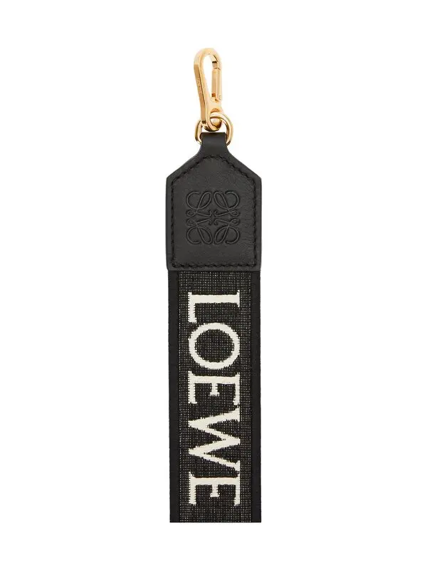 Loewe Anagram Strap - Black/gold