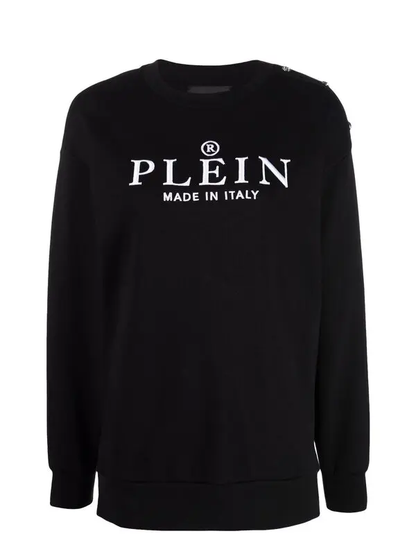 Philipp Plein Logo-print Sweatshirt - Black