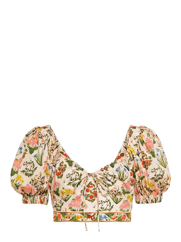 Agua Bendita Palmarosa Crop Top - Multicoloured