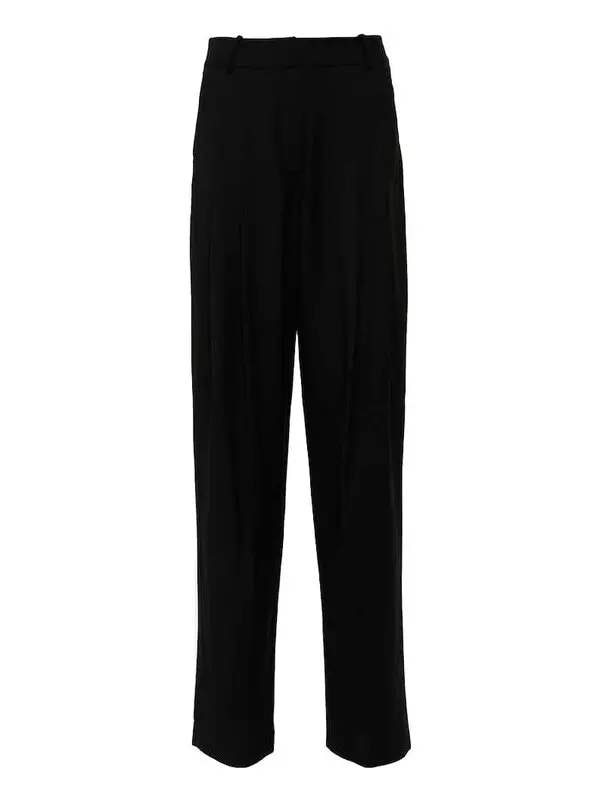 THE FRANKIE SHOP Gelso Wide-leg Pants - Black