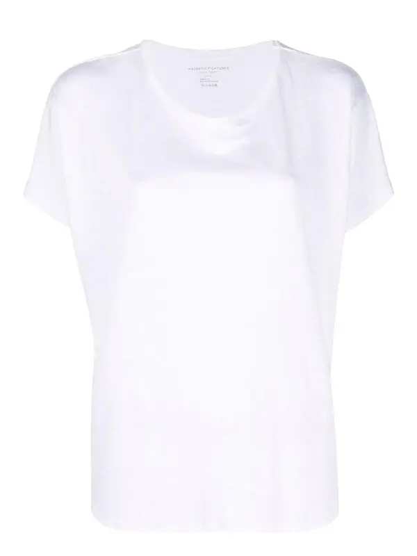Majestic Filatures Round Neck T-shirt - White