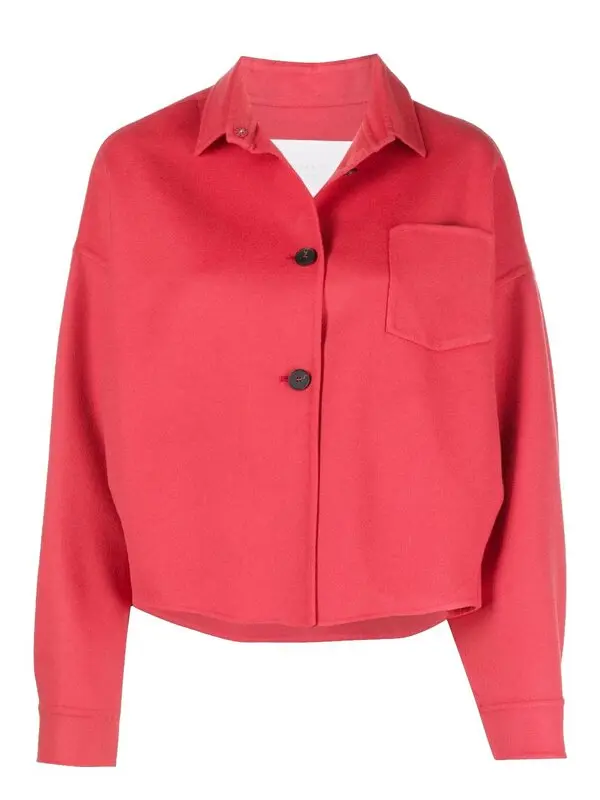 Fabiana Filippi Drop-shoulder Buttoned Shirt - Red