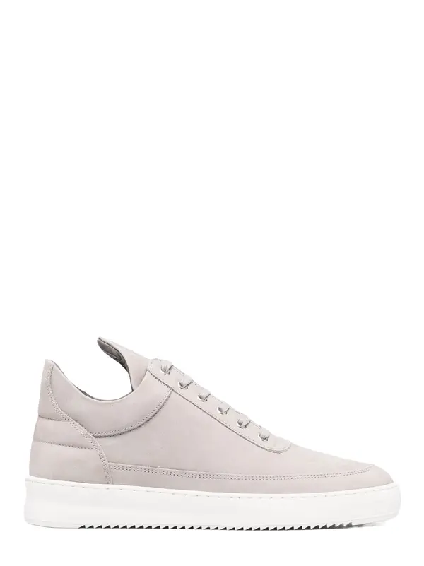 Filling Pieces Leather High-top Sneakers - Grey