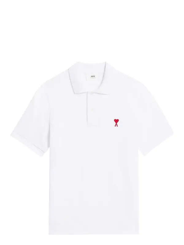 Ami De Coeur Polo Shirt - White