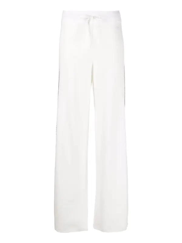 Tommy Hilfiger Side Stripe Trousers - White