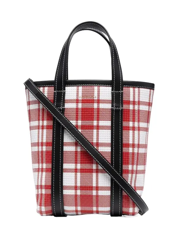 Balenciaga Barbes North-south Small Shopper Bag - Red