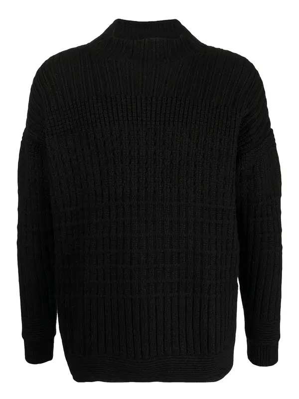 TOOGOOD The Plough Wool Jumper - Black