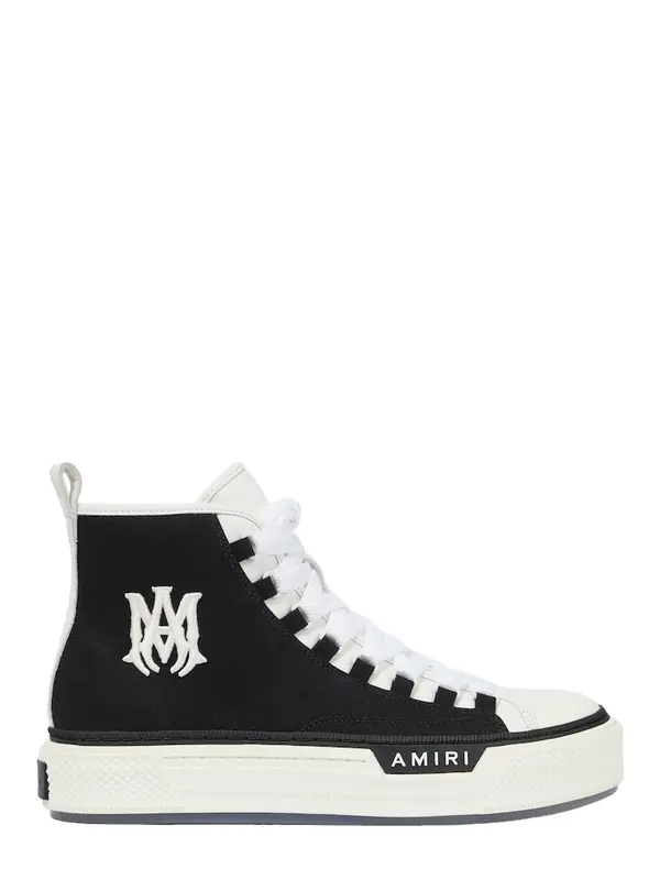 Amiri M.a. Court High-top Sneakers - Black