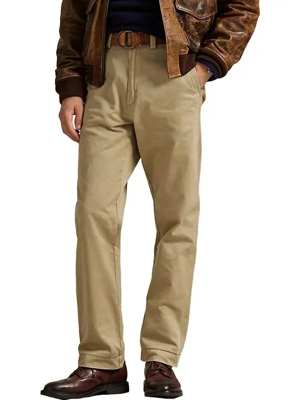 Ralph Lauren Salinger Straight Fit Chino Pant - Dark Rl Khaki