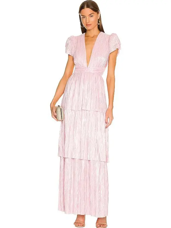 SABINA MUSAYEV X Maze Dress - Pink