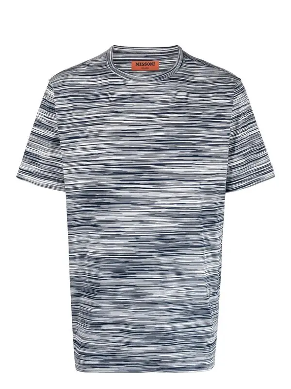 Missoni Marled Striped T-shirt - Blue