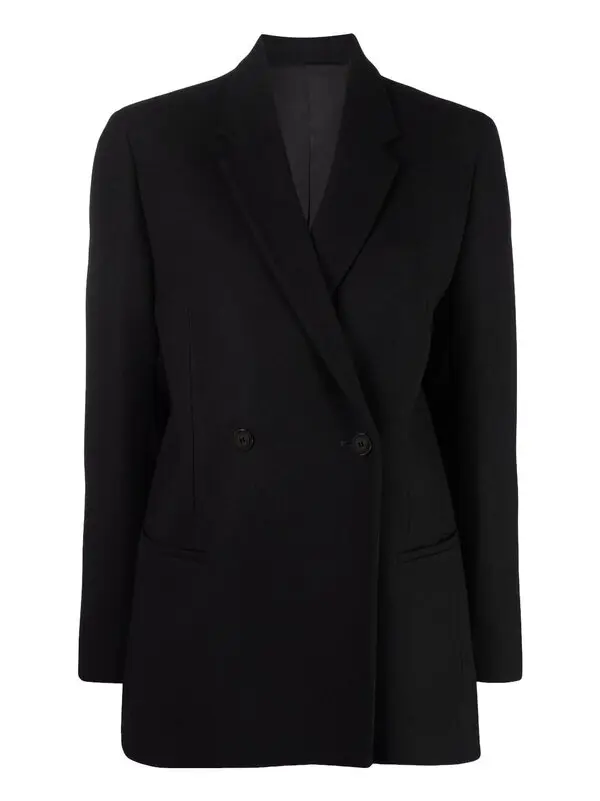 TOTEME Loreo Double-breasted Blazer - Black