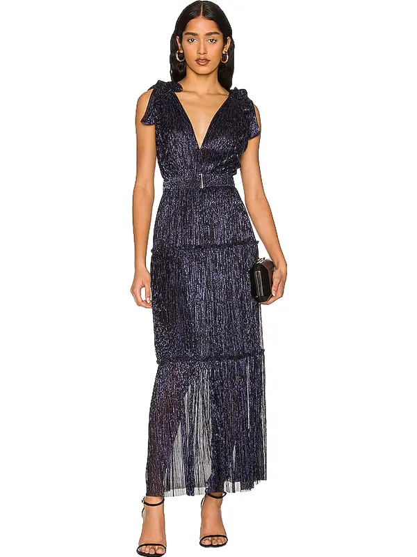 SABINA MUSAYEV X Helena Maxi Dress - Navy
