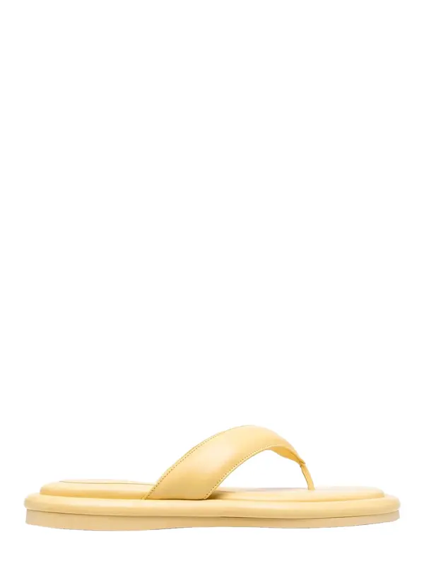 GIABORGHINI Gia 5 Thong Sandals - Yellow