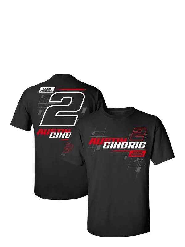 E2 APPAREL Austin Cindric 3-spot Lifestyle T-shirt - Black