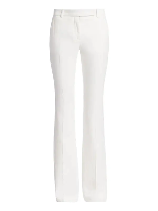 Alexander McQueen Narrow Bootcut Trousers - Ivory